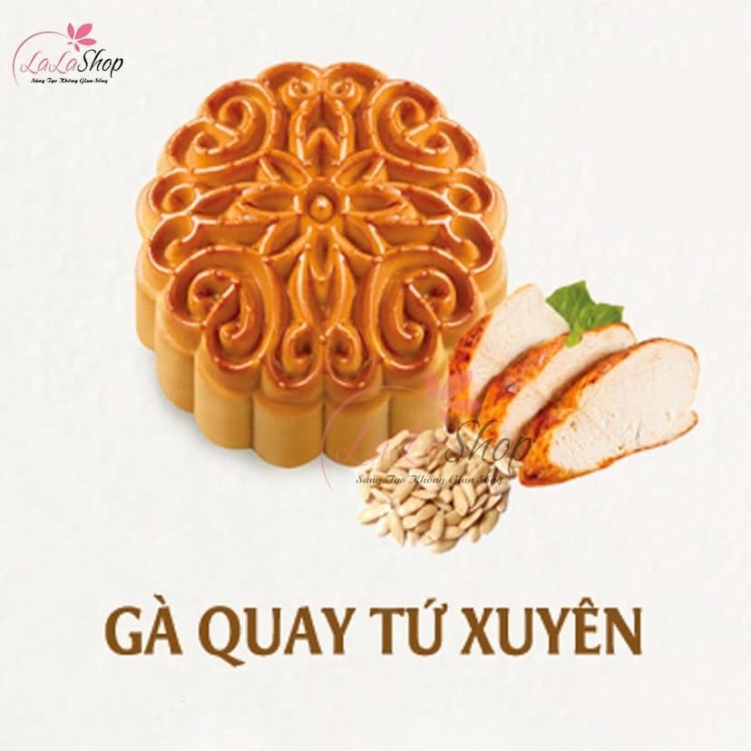 Bánh Trung Thu Thọ Phát Thập Cẩm Gà Quay 2 Trứng 210g (TG2)